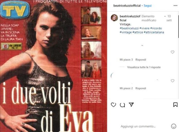 Beatrice Luzzi, spunta la foto da giovanissima: super sensuale con uno ...